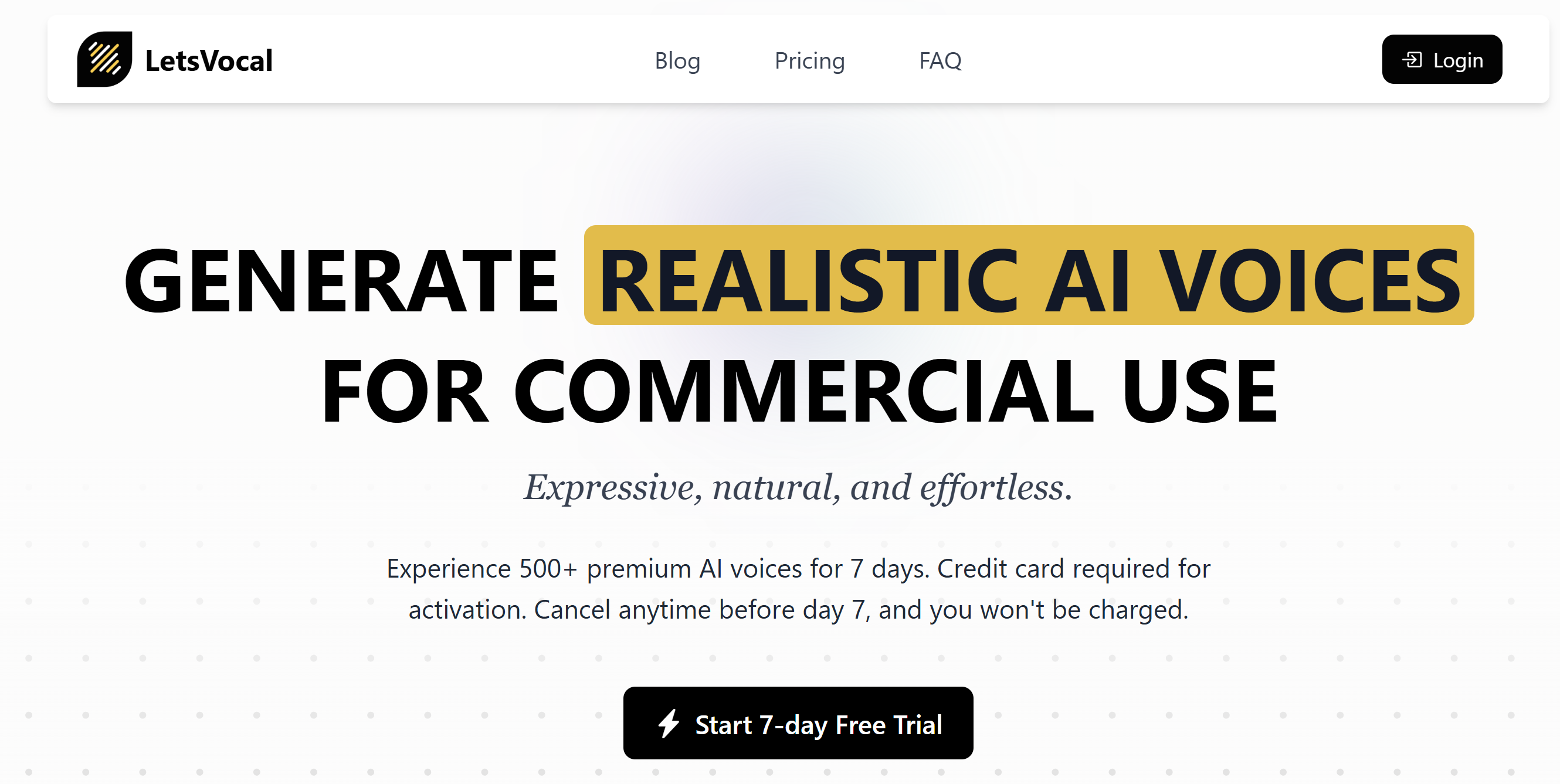 Lets Vocal | Open Launch