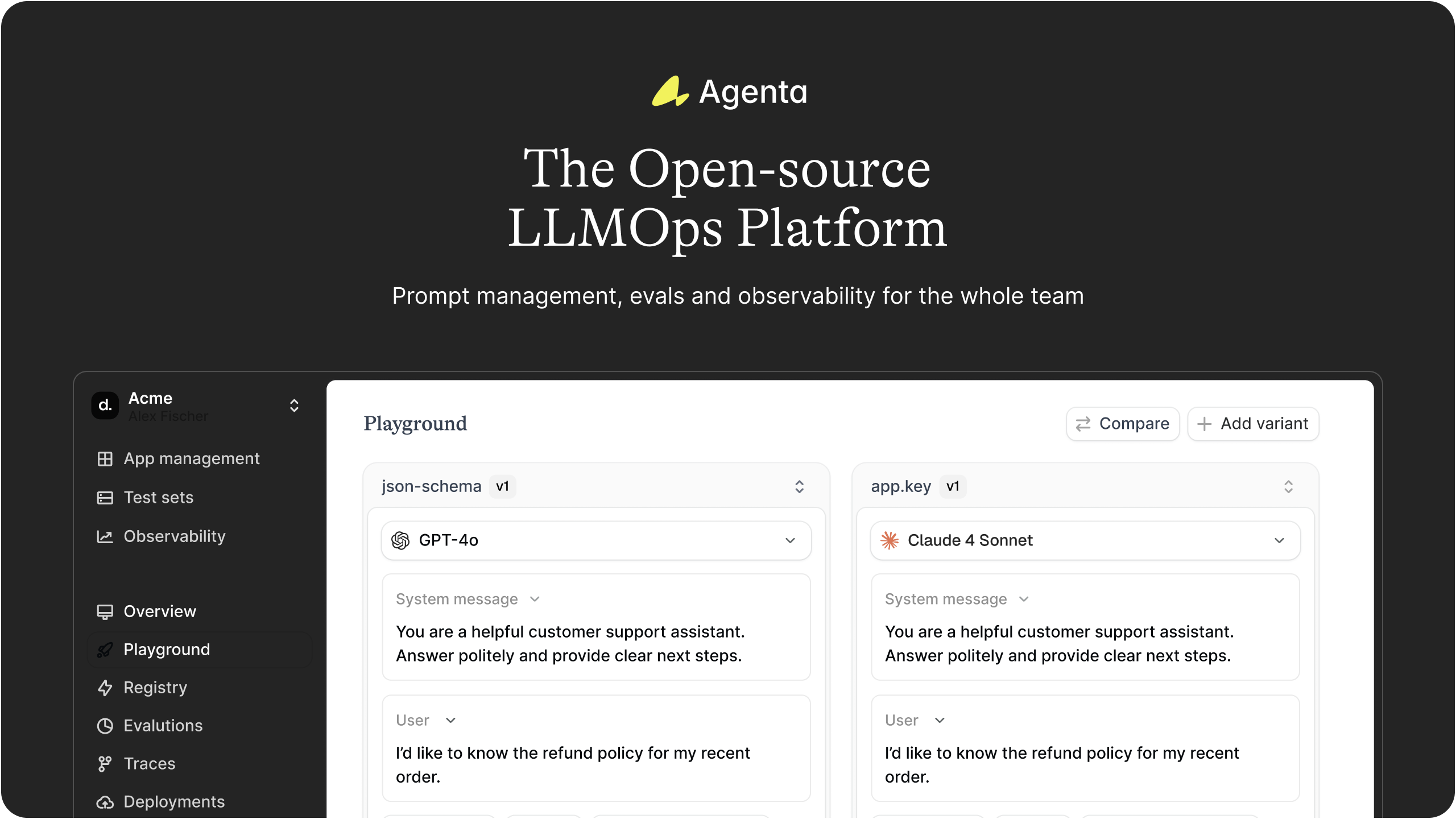 Agenta | Open Launch