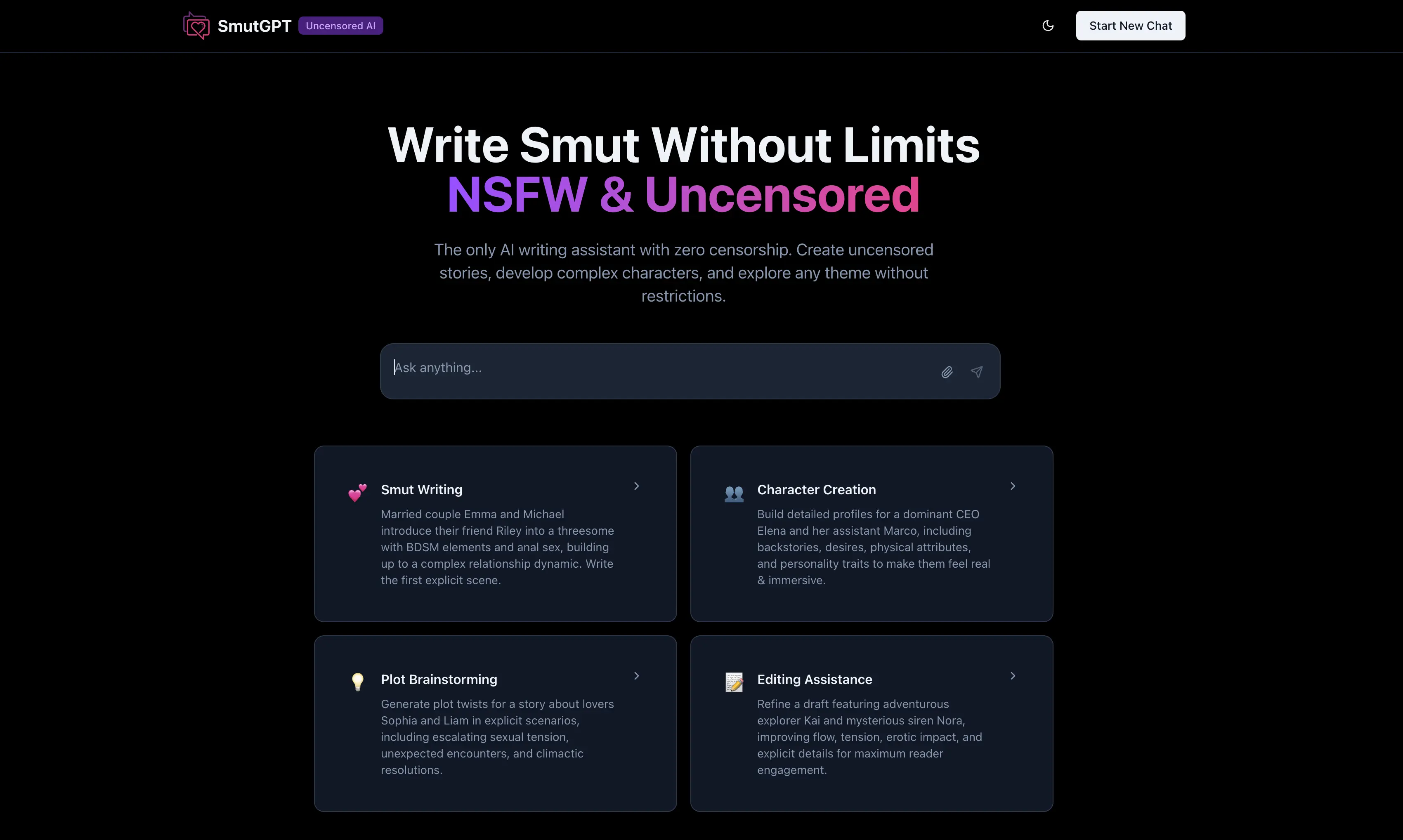 SmutGPT | Open Launch