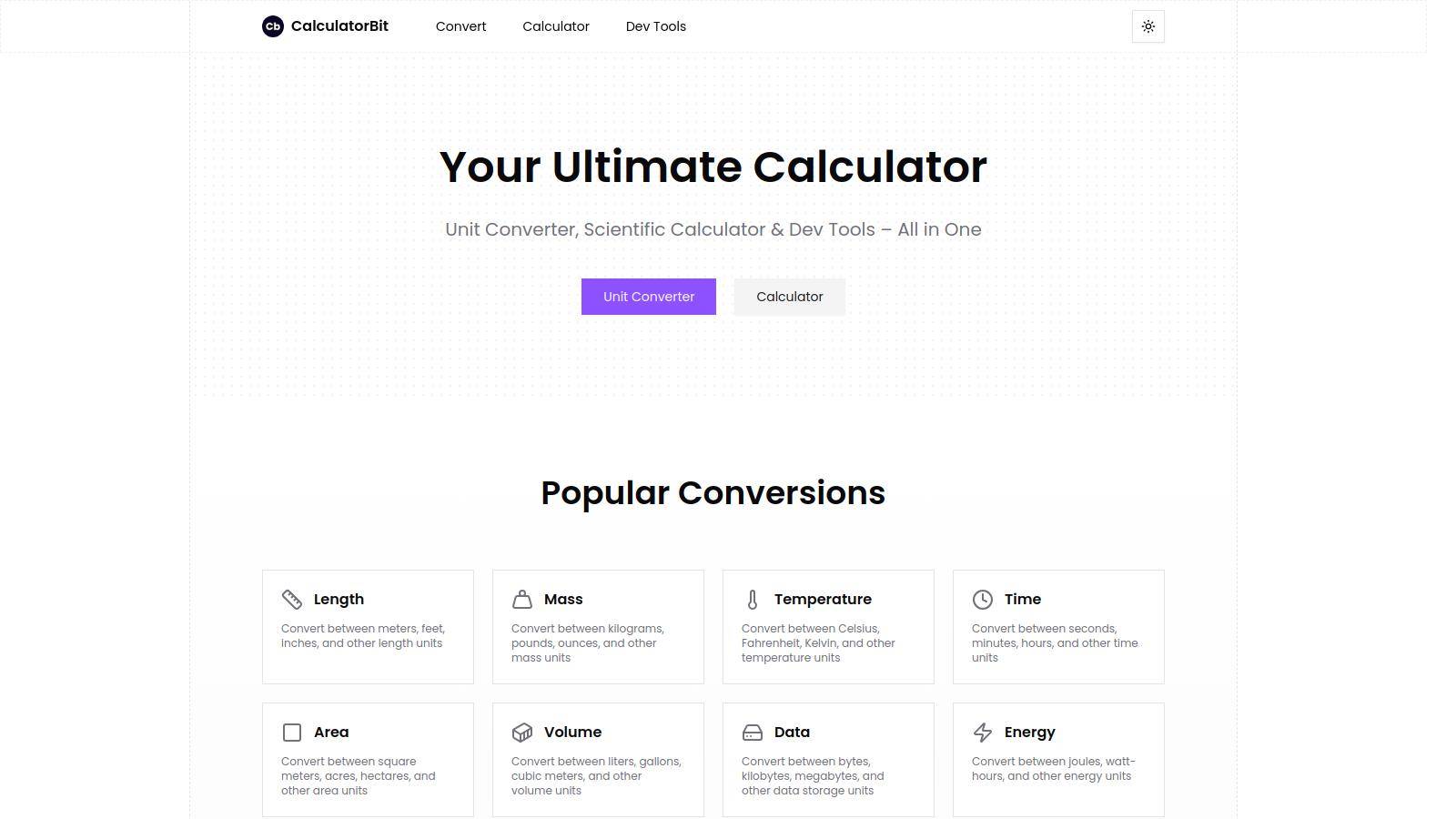 Calculatorbit | Open Launch