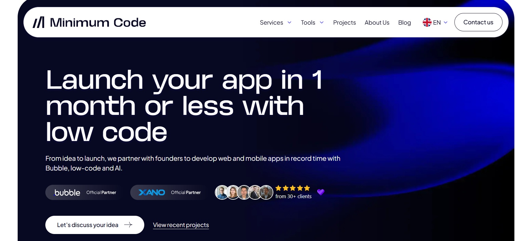 Minimum Code | Open Launch
