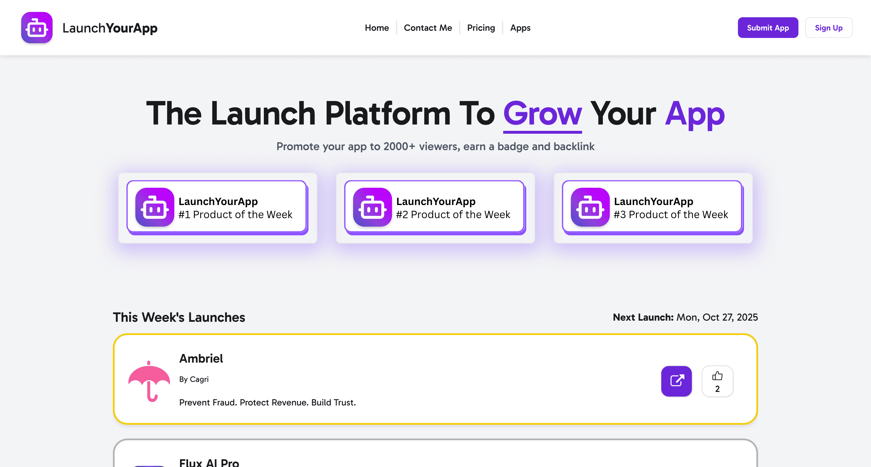 LaunchYourApp | Open Launch